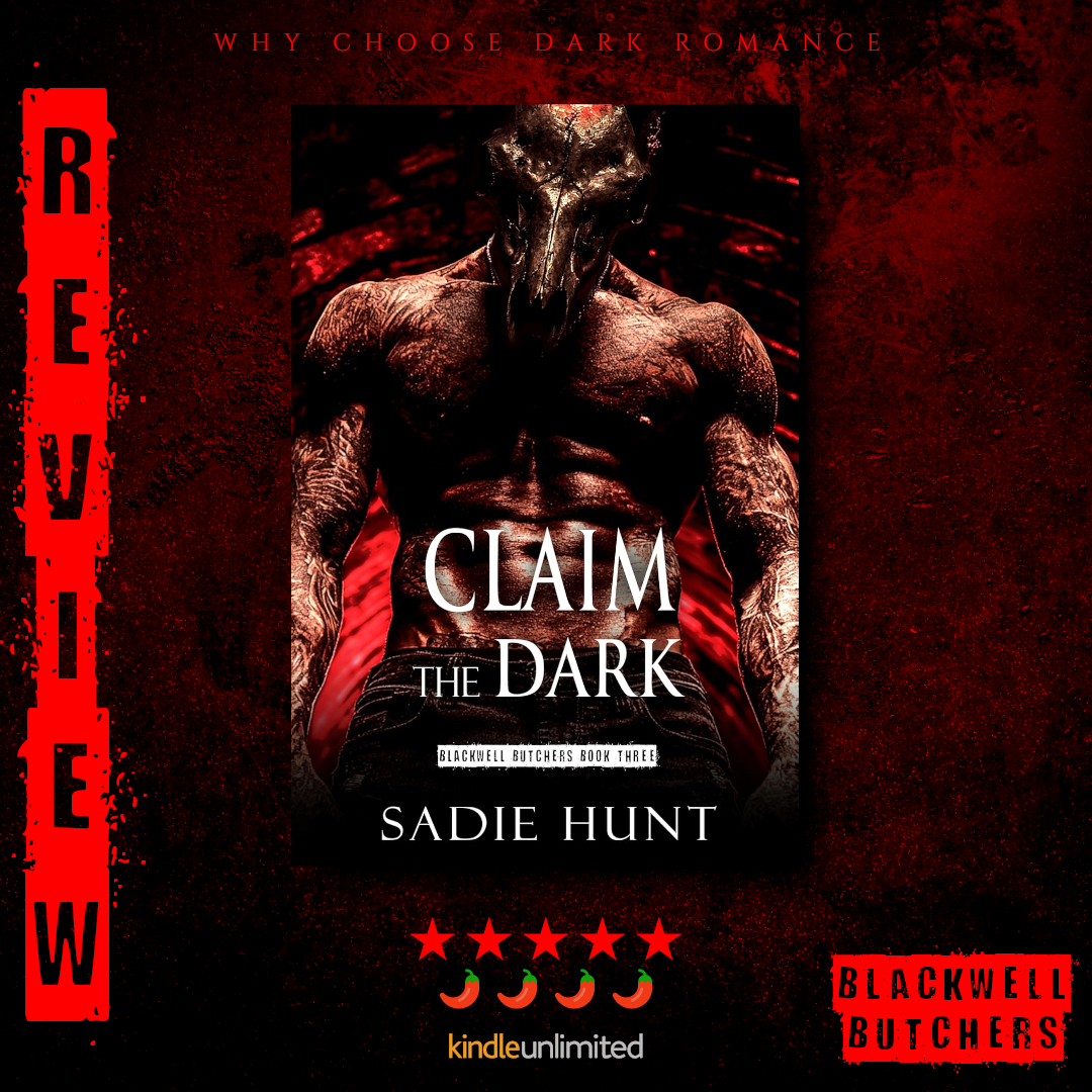 A Why Choose Dark Romance Rec! CLAIM THE DARK by Sadie Hunt!